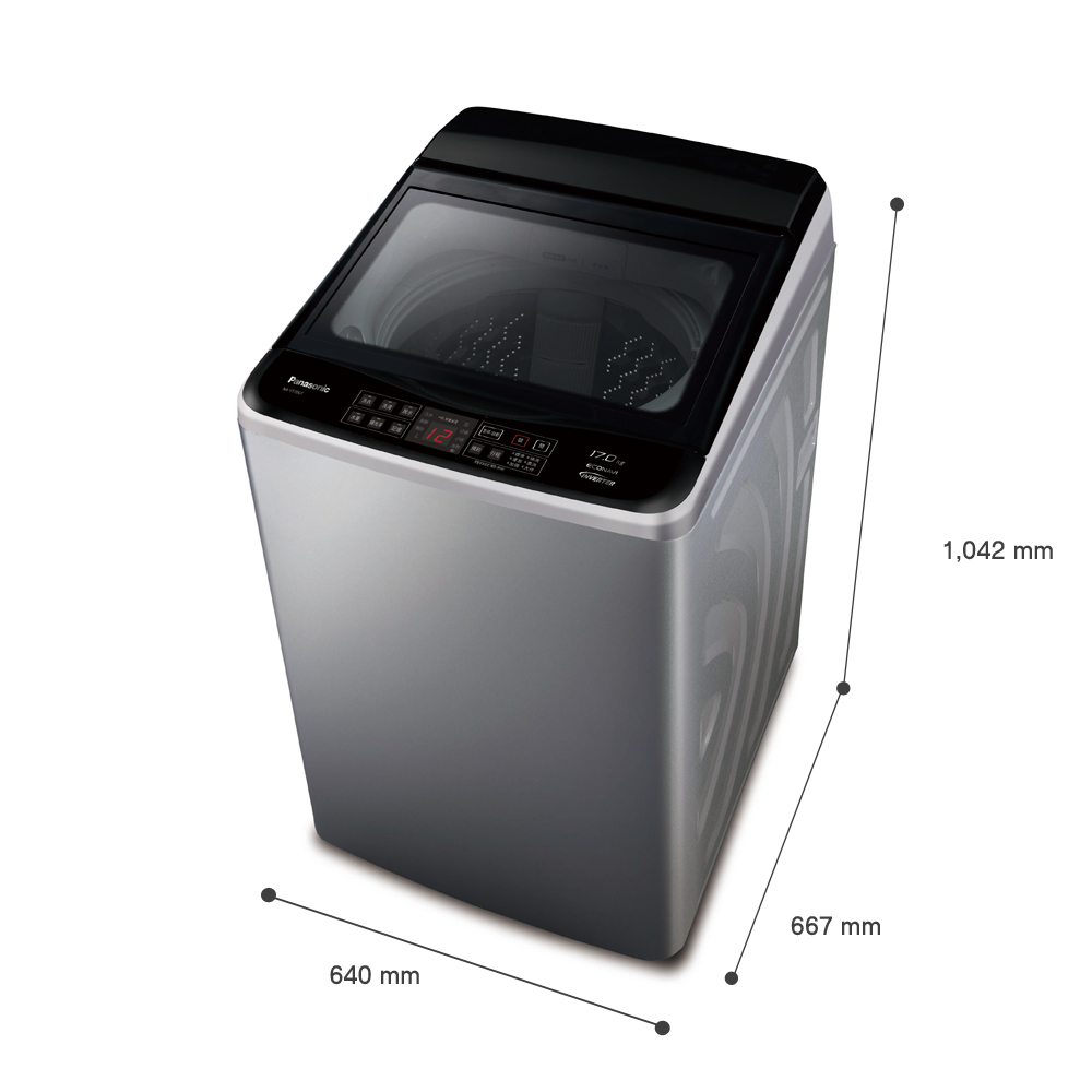 Panasonic國際牌 ECO變頻15公斤直立洗衣機NA-V150GT-L - PChome 24h購物